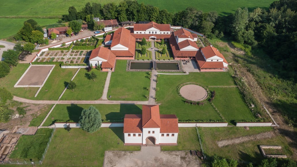 Museen im Saarland - Museum - Archäologiepark Römische Villa Borg